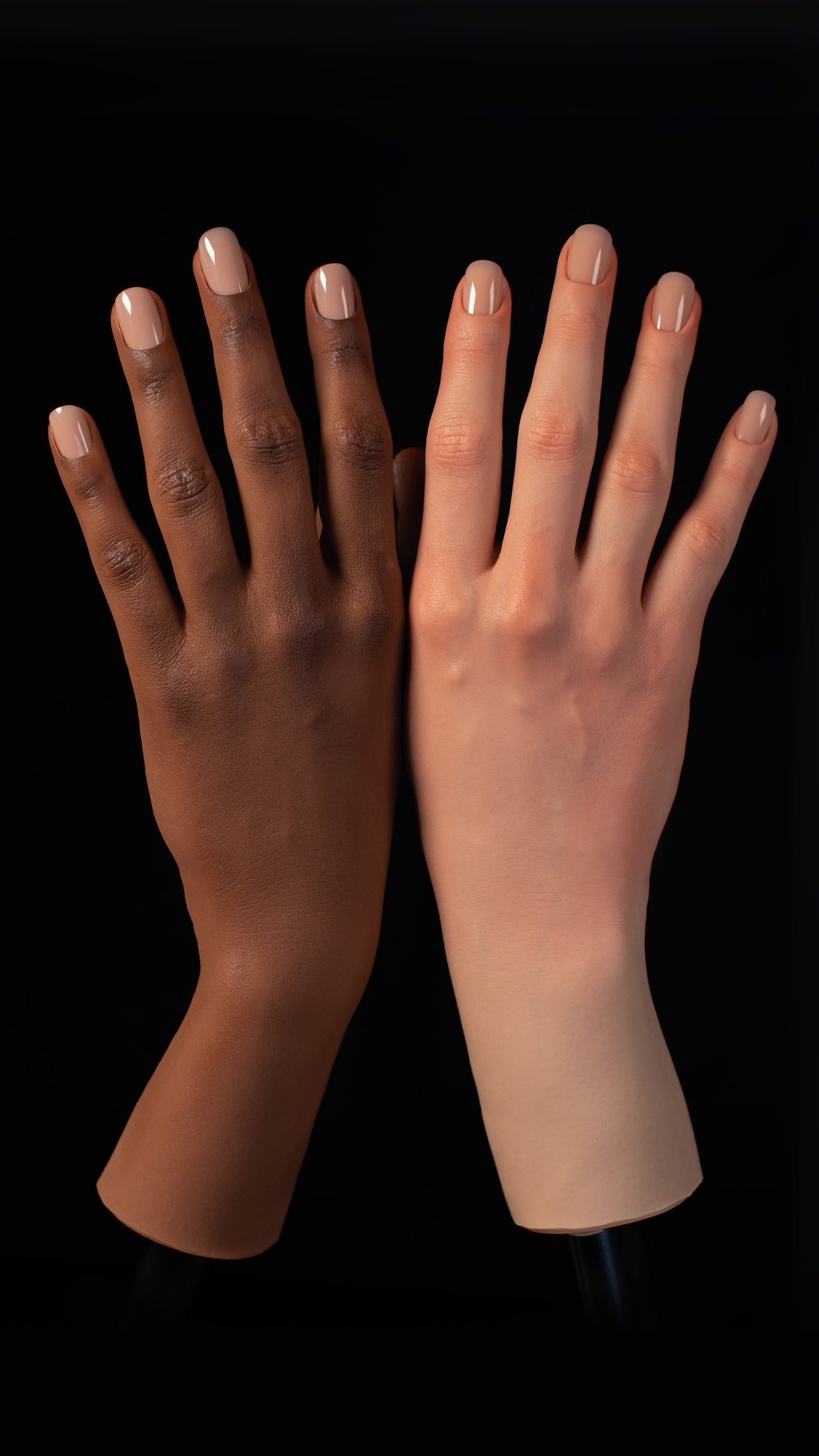 Professional Silicone Practice Hand for Acrylic Nails by Aleana Hand ...