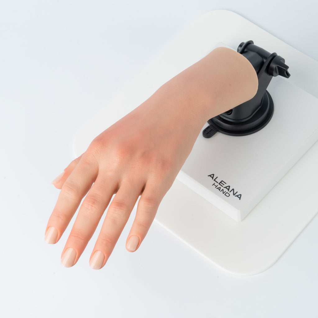 Realistic Silicone Practice Hand for Nail Art – ALEANA HAND