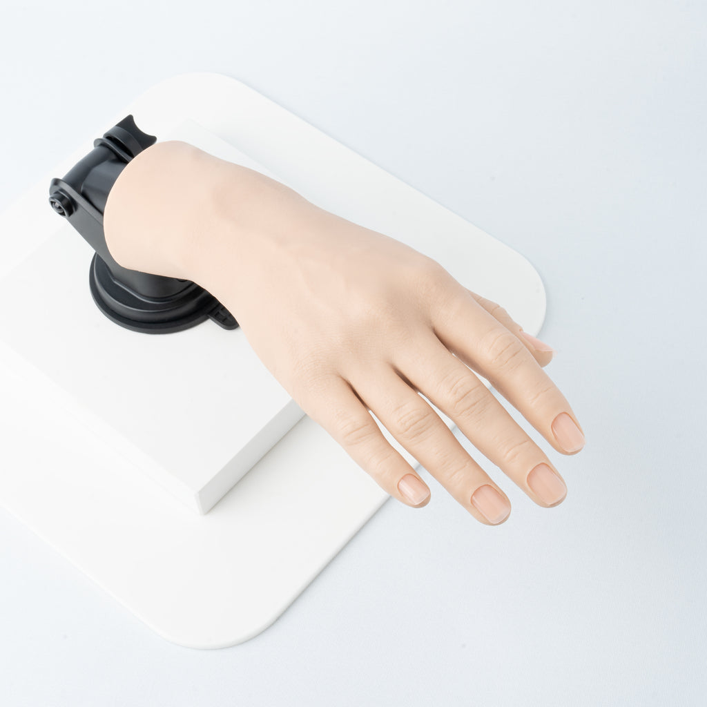 Nail Practice Silicone Hand – Ultra Realistic Finish – ALEANA HAND